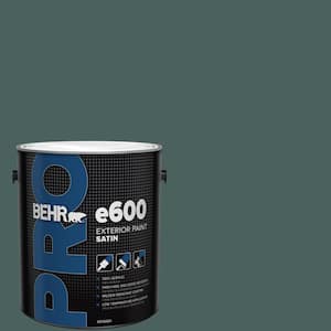 BEHR PRO 1 gal. #BIC-54 Vert Pierre Low Luster Exterior Paint PR62301 ...