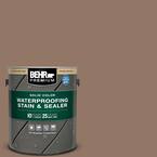 BEHR PREMIUM 1 gal. #SC-147 Castle Gray Solid Color Waterproofing ...