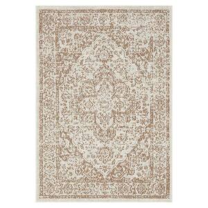 PLAYA RUG Zaria Blue 4 ft. x 6 ft. Indoor/Outdoor Area Rug ZAR-Blue-4X6 ...