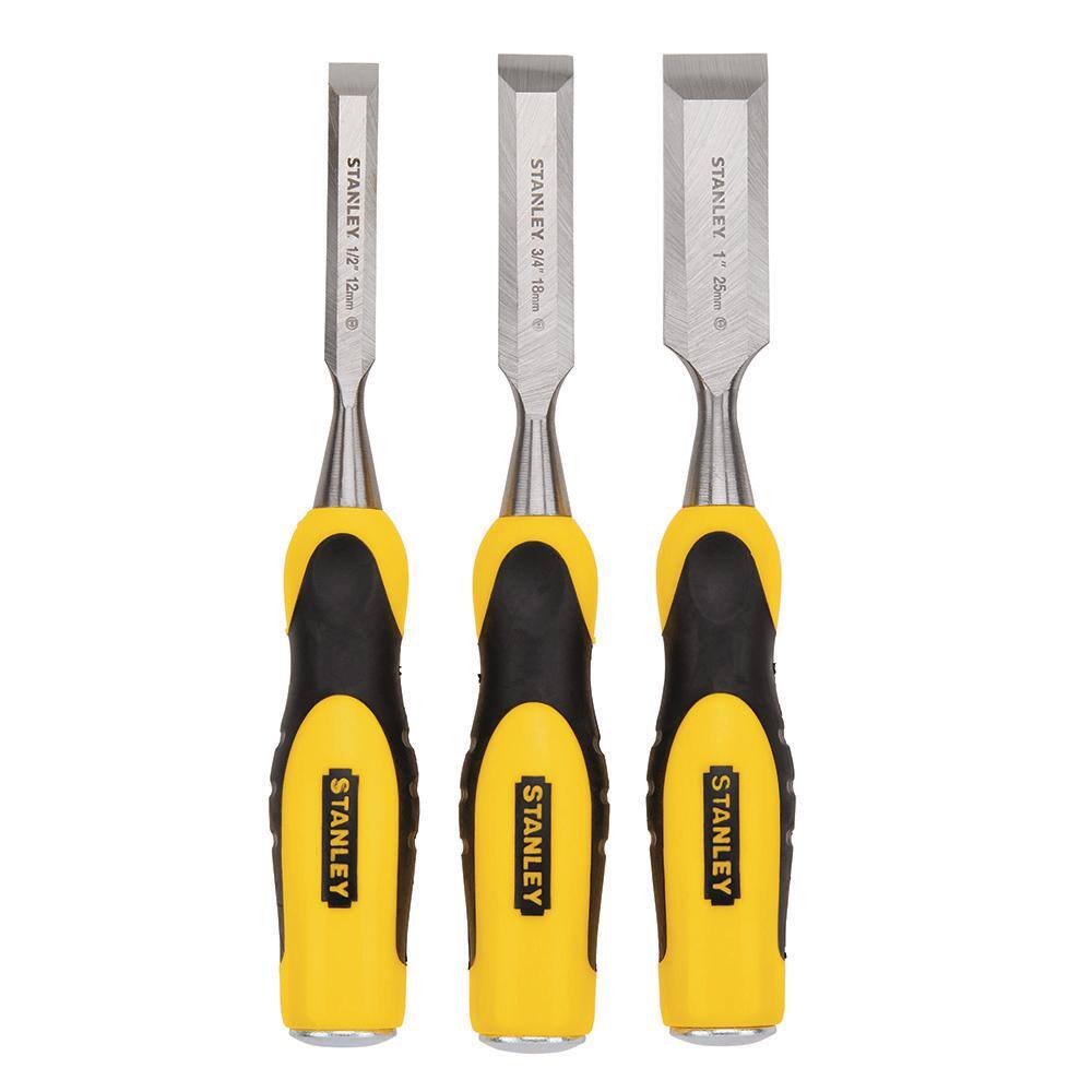 Stanley Wood Chisel Set (3-Piece)-16-300 - The Home Depot
