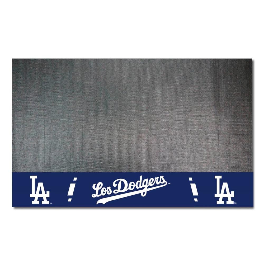 FANMATS Los Angeles Dodgers Vinyl Grill Mat - 26in. x 42in. 37525 - The ...