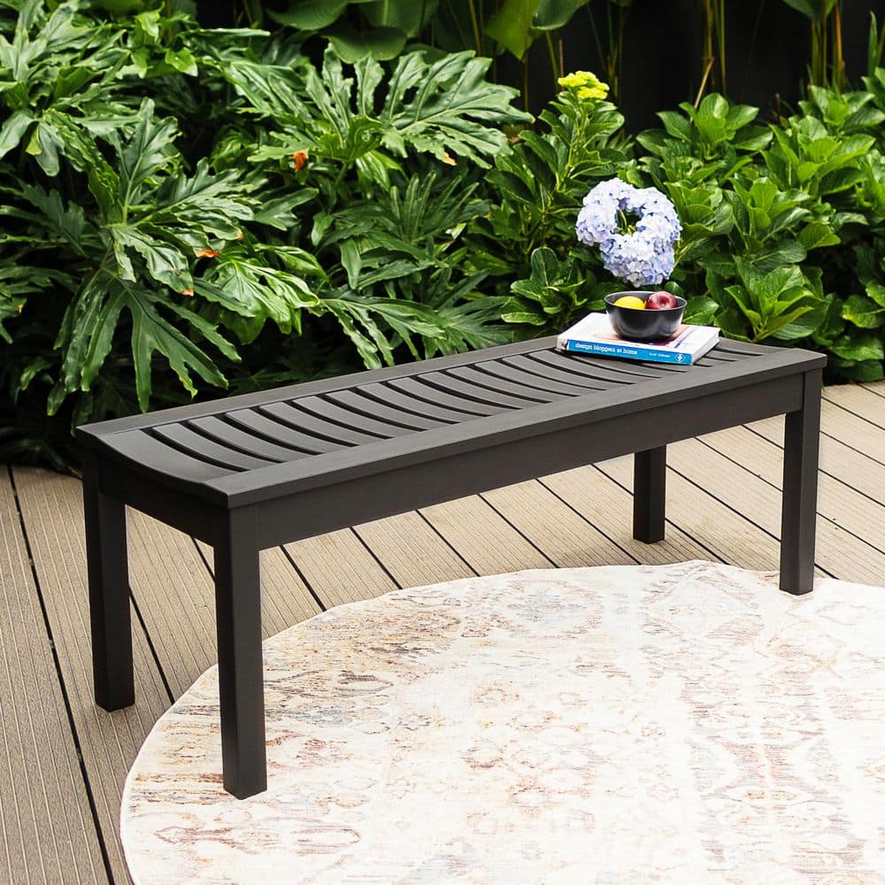 Cambridge Casual Cambridge Casual Aspen Wood Outdoor Backless Bench ...