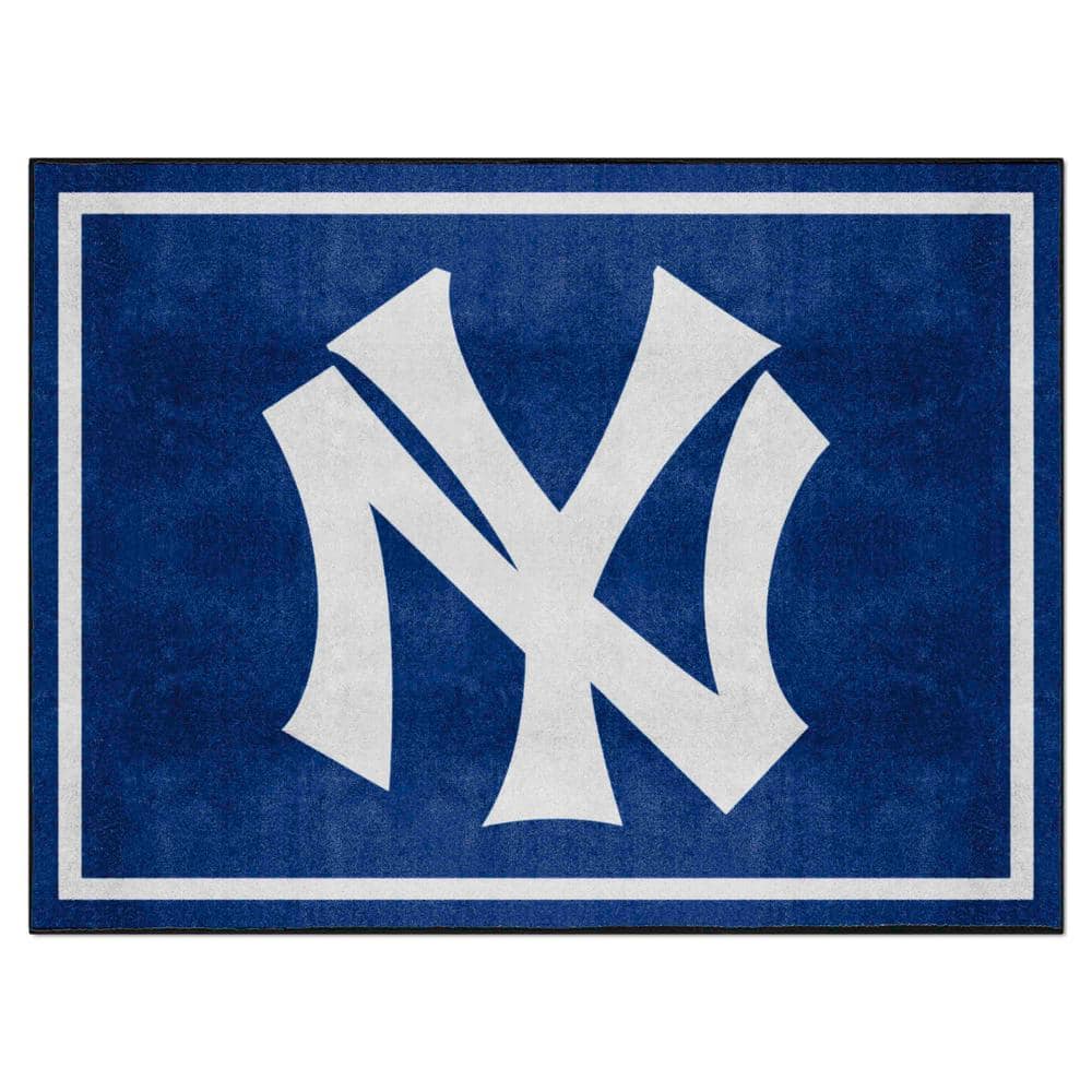 FANMATS New York Yankees 8ft. x 10 ft. Plush Area Rug 37280 - The Home ...