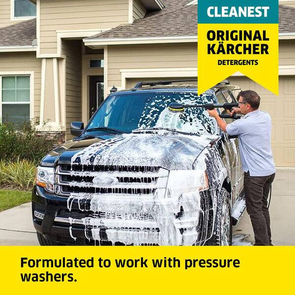 Karcher 1 Gal. Car Wash & Wax Pressure Washer Cleaning Detergent Soap ...