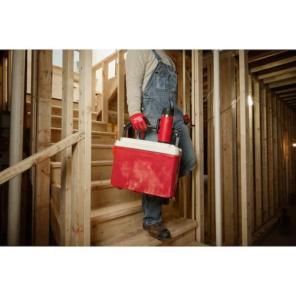 Milwaukee PACKOUT Red 18 Oz. Insulated Mug with Sip Lid 48-22-8394R ...