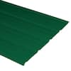 Metal Sales 3 ft. x 12 ft. Pro-Panel II Steel in Denali Green HD2592612 ...