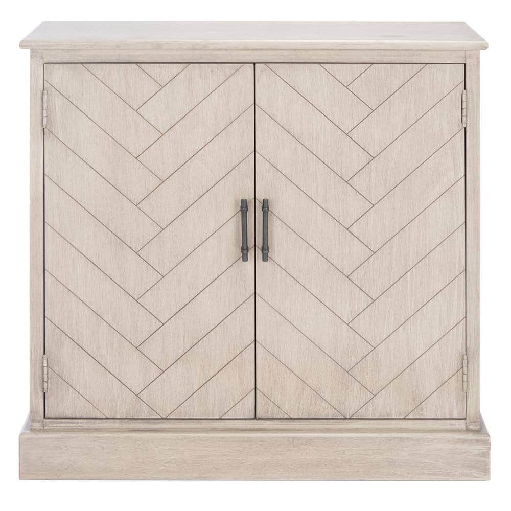 SAFAVIEH Peyton Off-White/Beige Storage Cabinet CNS5712D - The Home Depot