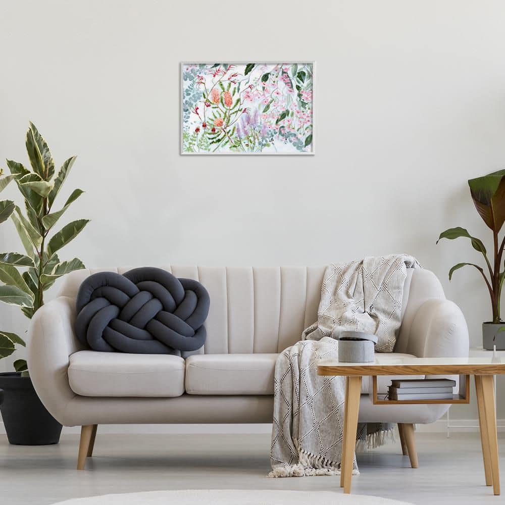 Stupell Industries Elegant Garden Flowers by Meredith Howse White ...