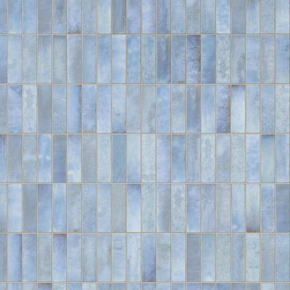Giorbello Spanish Artis Azul 12 in. x 24 in. Glazed Porcelain Wall Tile ...