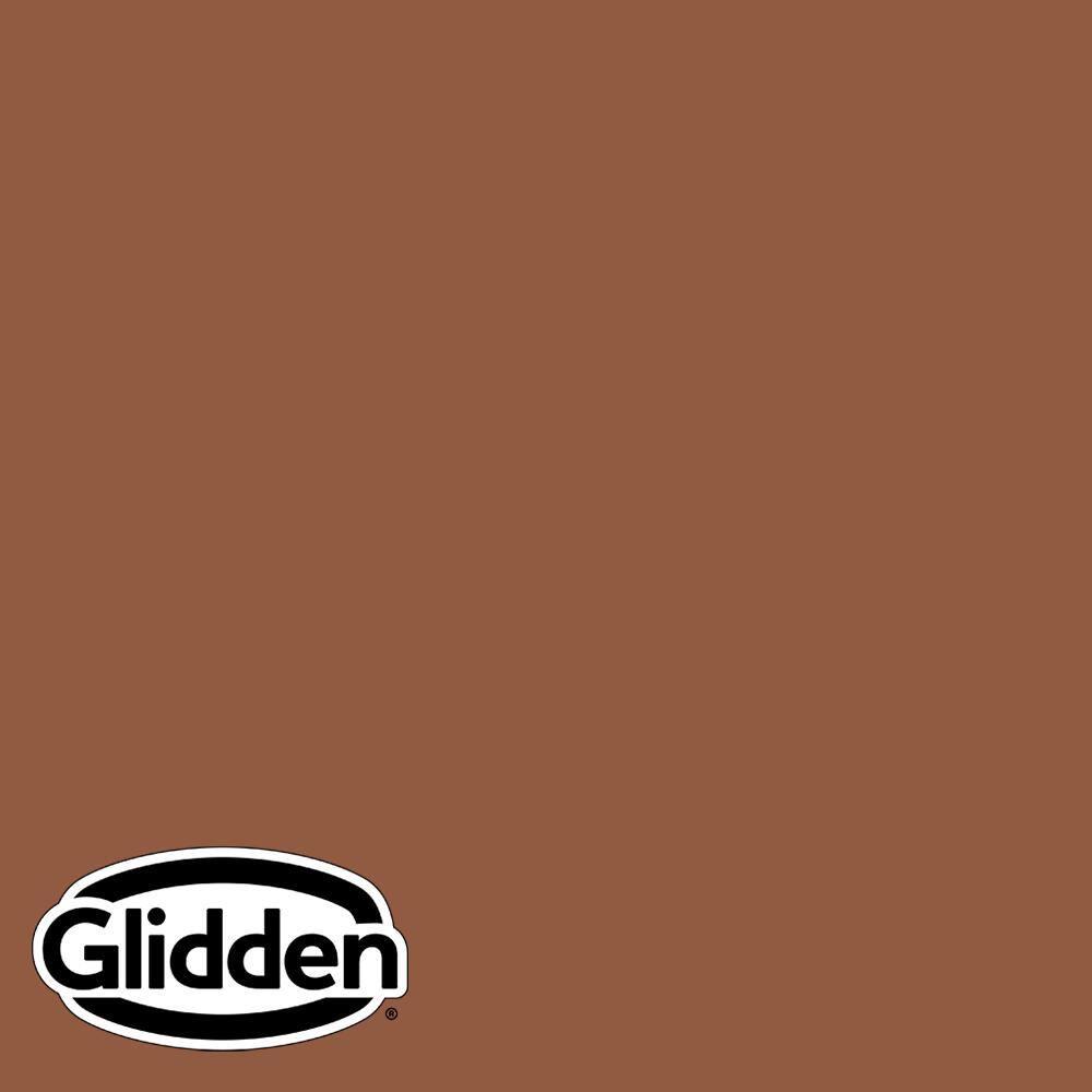 Glidden Diamond 1 gal. PPG1068-7 Spiced Cider Ultra-Flat Interior Paint ...