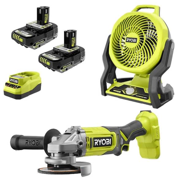 Reviews for RYOBI ONE+ 18V Cordless Hybrid 7.5 in. Fan Kit with (2) 2Ah ...