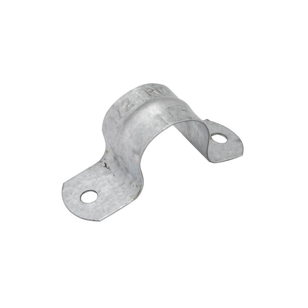 RACO 1/2 in. Rigid/IMC 2-Hole Strap Standard Fitting (10-Pack) 2232B10 ...