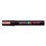 POSCA PC-8K Broad Chisel Paint Marker, Metallic Red 076943