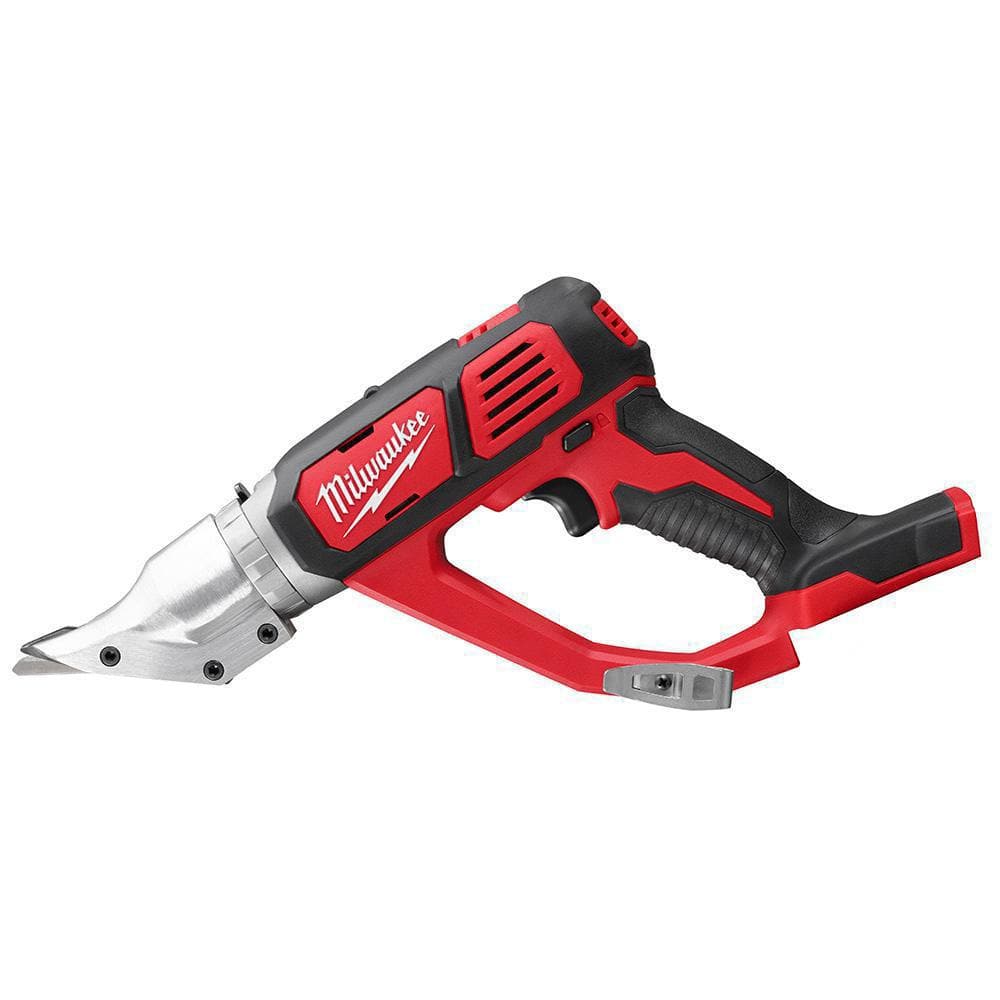 Milwaukee M18 18-Volt Lithium-Ion Cordless 18-Gauge Double Cut Metal ...