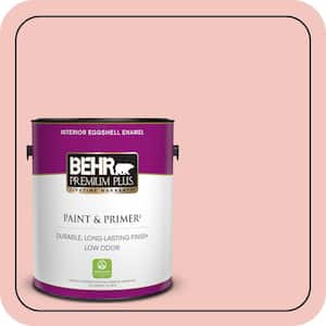 BEHR PREMIUM PLUS 1 qt. #M170-2 Prairie Rose Flat Low Odor Interior ...
