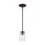 Generation Lighting Oslo 1-Light Chrome Mini Pendant 61160-05 - The Home Depot