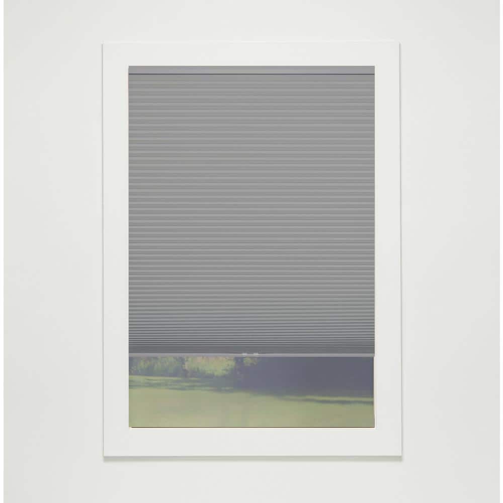 Perfect Lift Window Treatment Anchor Gray Cordless Blackout Eco ...