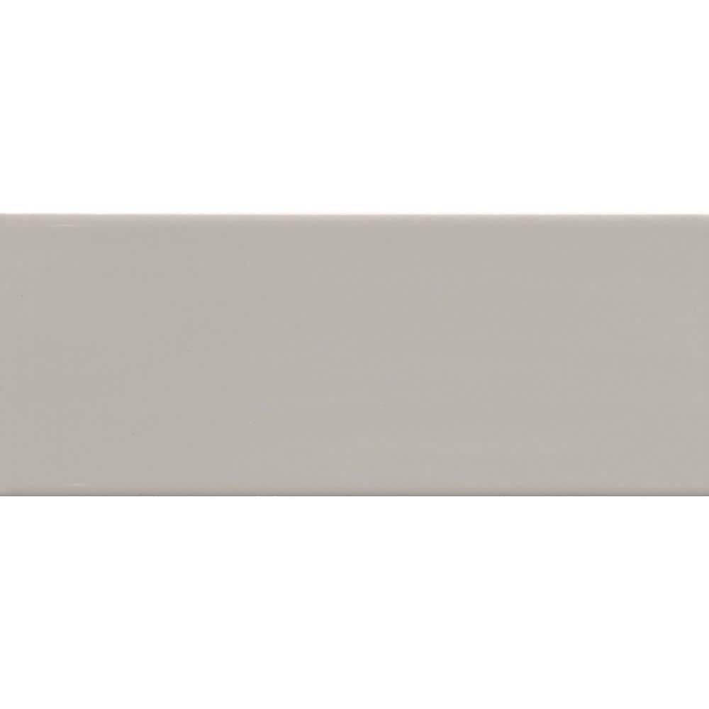 EMSER TILE Catch Fawn 3.94 in. x 9.84 in. Matte Subway Ceramic Wall ...