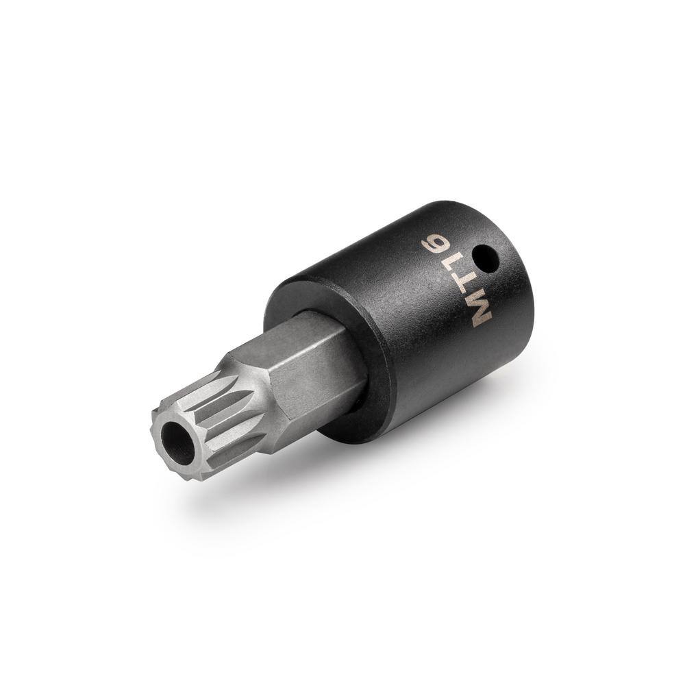 TEKTON 1/2 in. Drive x MT16 Tamper-Resistant Triple Square Impact Bit ...