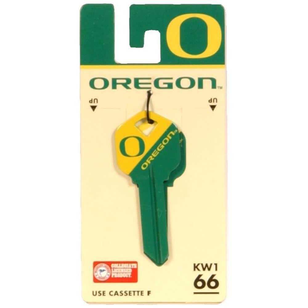 Hillman #66 NCAA Oregon Ducks Key Blank 89823 - The Home Depot