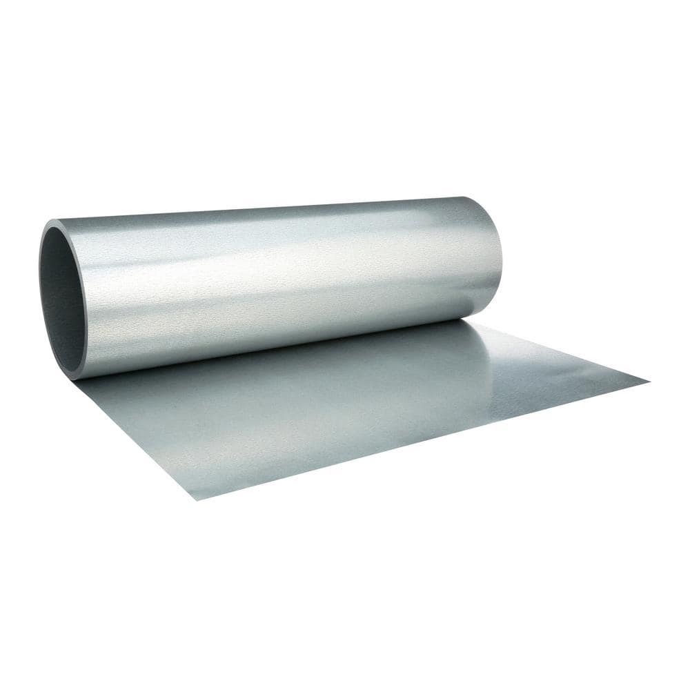 Gibraltar Building Products 24 in. x 25 ft. 26-Gauge Galvanized Steel ...