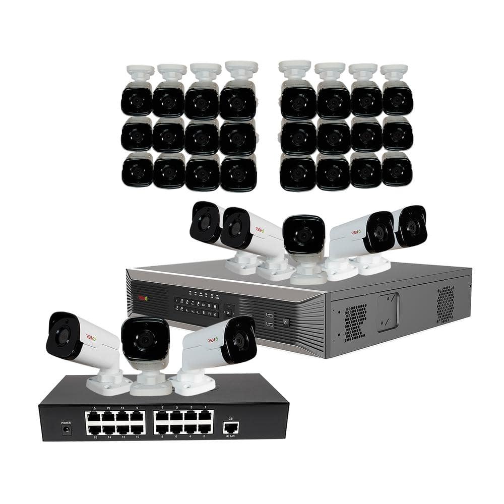Revo Ultra Plus HD Commercial Grade 32-Channel 4TB NVR Surveillance ...