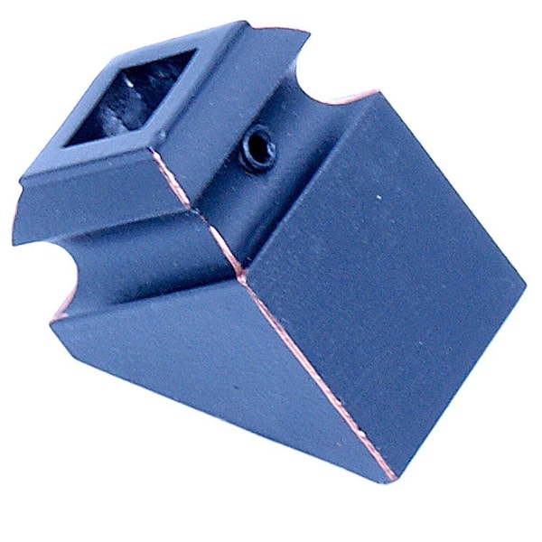 EVERMARK Stair Parts 1/2 in. Oil Rubbed Copper Angled Metal Shoe for ...