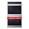 LG 9.4 cu. ft. Smart Double Wall Oven with True Convection InstaView ...
