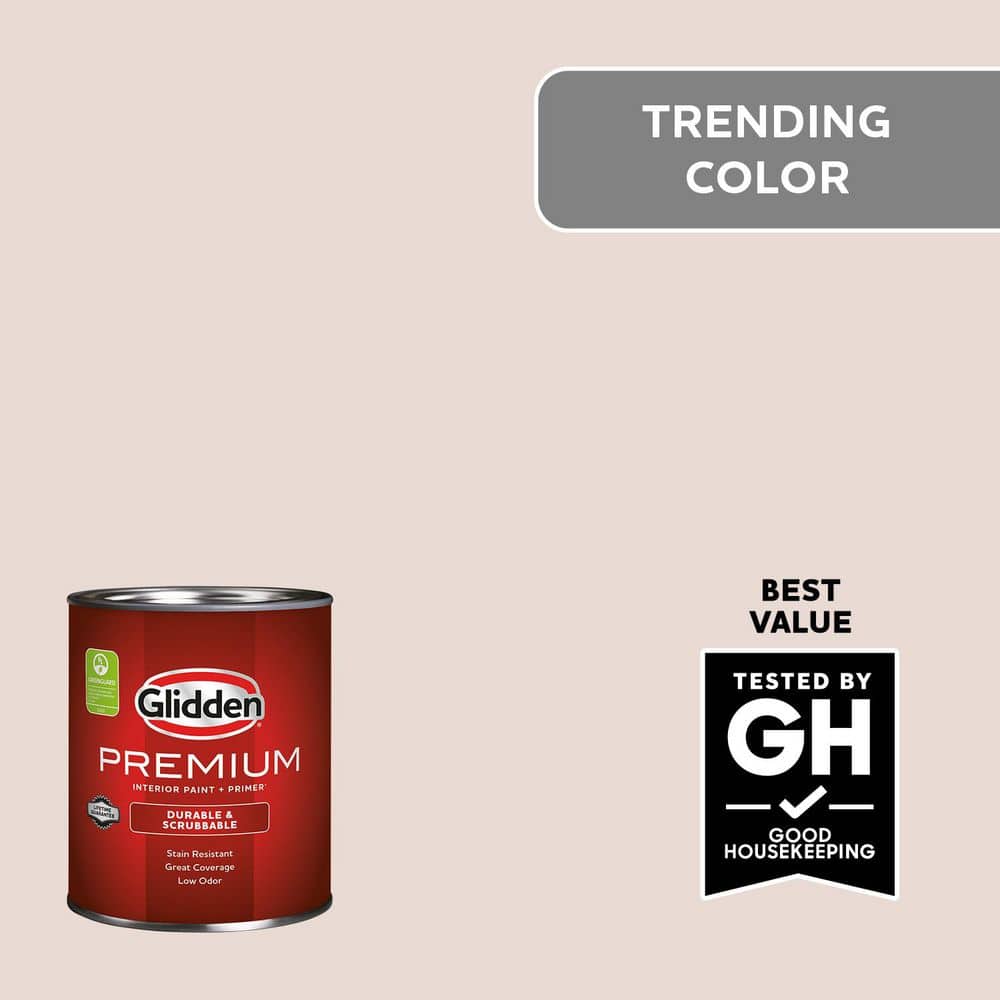 Reviews for Glidden Premium 1 qt. Sandy Beach Semi-Gloss Interior Latex ...
