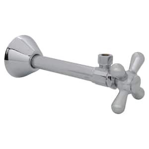 Westbrass 5/8 in. IPS x 3/8 in. O.D. Compression Outlet Angle Stop with ...