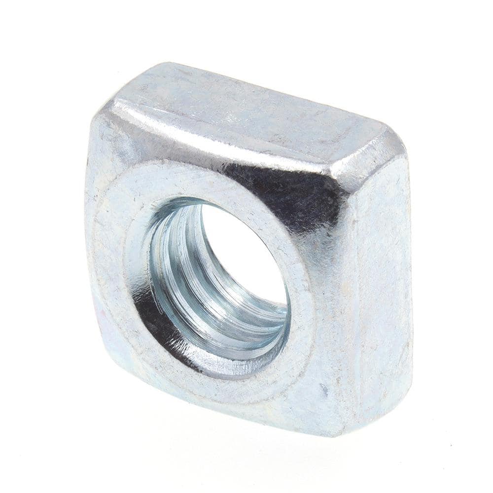 Prime-Line 5/16 in.-18 Zinc Plated Steel Square Nuts (25-Pack) 9192638 ...
