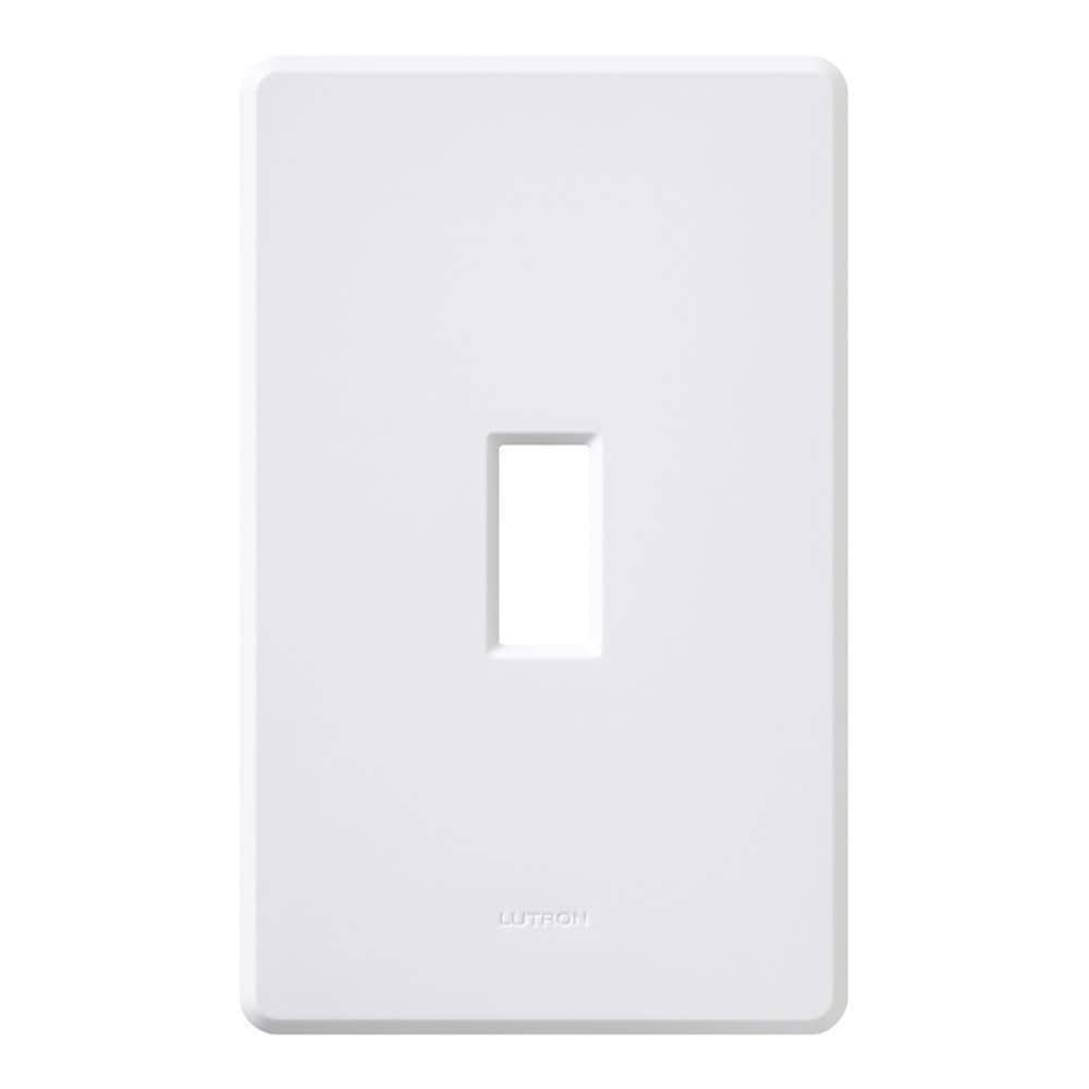Lutron Fassada 1 Gang Toggle Switch Cover Plate for Dimmers and ...
