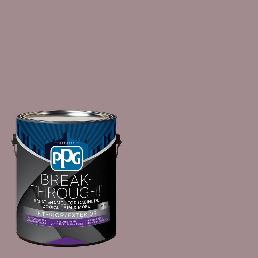 Reviews for Break-Through! 1 gal. PPG18-08 Smoky Quartz Satin Door ...