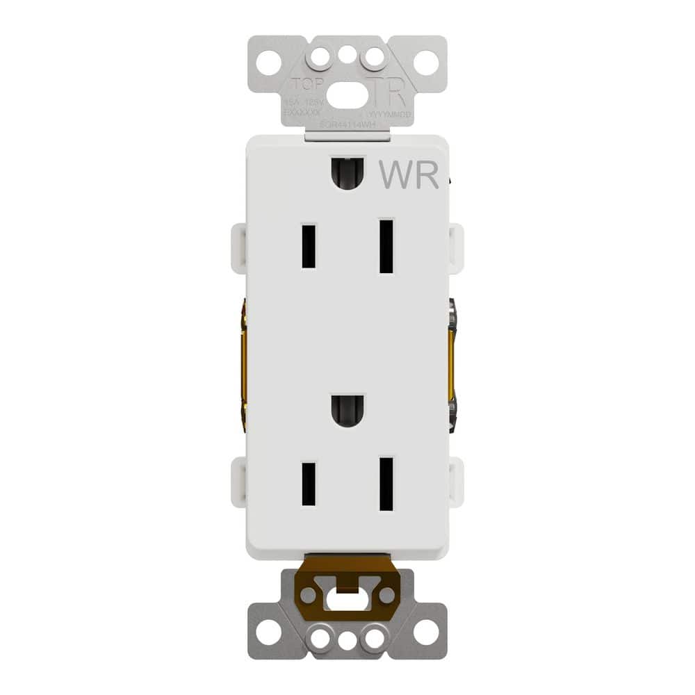 Square D X Series 15 Amp 125-Volt Weather Resistant Outdoor Tamper ...