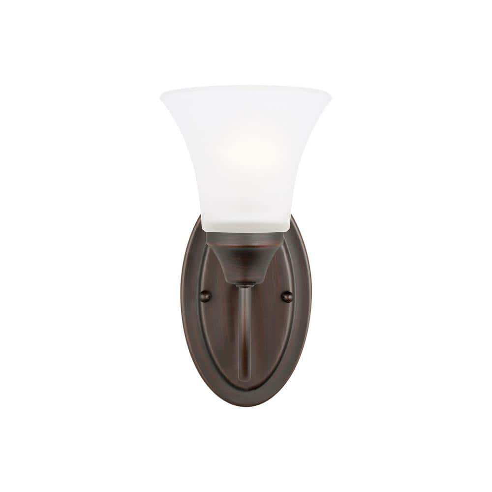 Generation Lighting Holman 5.25 in. 1-Light Bronze Traditional Classic ...