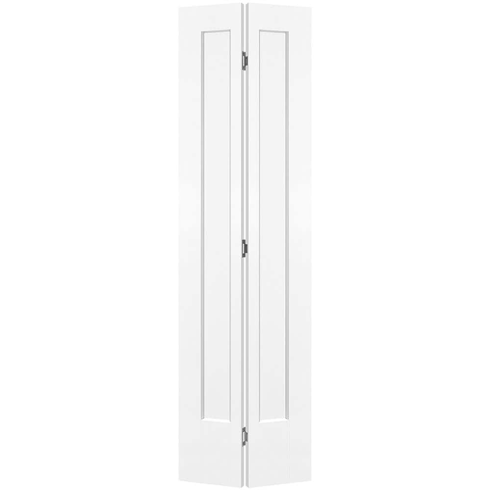Masonite 24 in. x 80 in. 1-Panel Lincoln Park Hollow Core Ultra Pure ...