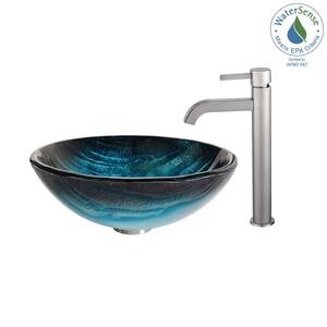 Round - Blue - Vessel Sinks - Bathroom Sinks - The Home Depot
