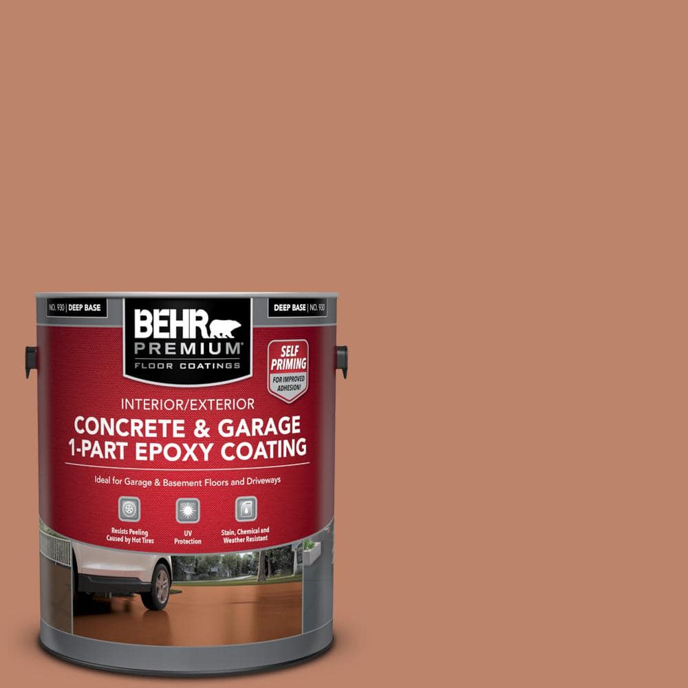 BEHR PREMIUM 1 gal. #PFC-13 Sahara Sand Self-Priming 1-Part Epoxy Satin ...