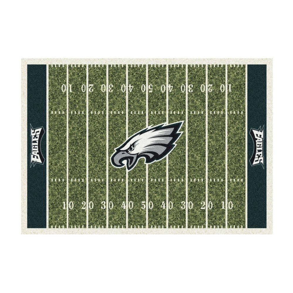 IMPERIAL PHILADELPHIA EAGLES 6X8 HOMEFIELD RUG IMP 524-5037 - The Home ...