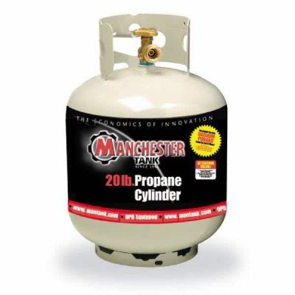 Manchester 20# DOT / OPD Steel Propane Tank 10504.17 - The Home Depot