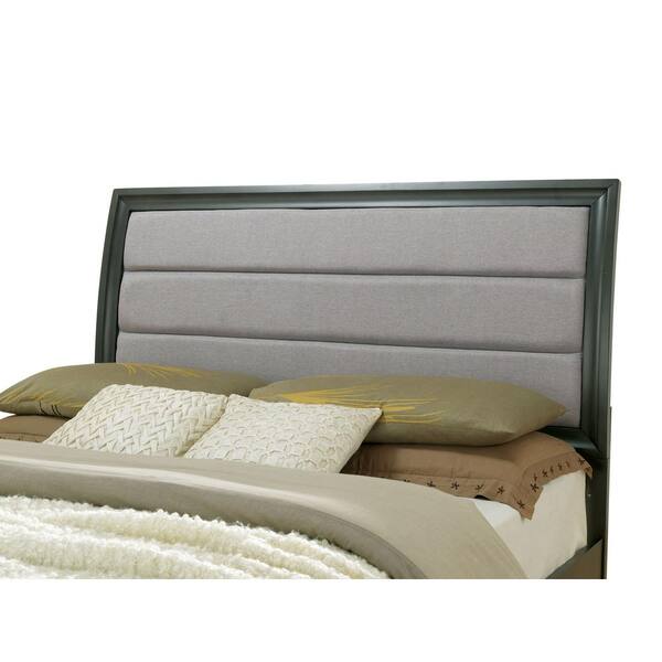 William s Home Furnishing Ayana Gray Queen Bed CM7554Q BED