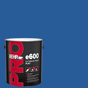 BEHR PRO 5 gal. #P510-7 Beacon Blue Low Luster Exterior Paint PR62305 ...