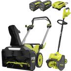 RYOBI 40V HP Brushless Whisper Series 21 in. Single-Stage Cordless ...