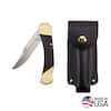 Klein Tools Sportsman Knife, 3-3/8-Inch Drop Point Blade 44037 - The ...