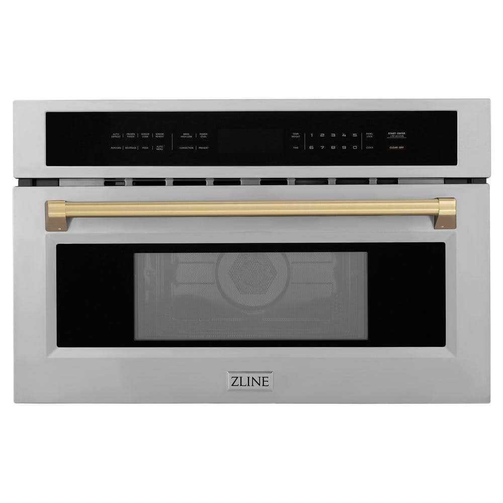 ZLINE Kitchen and Bath Autograph Edition 30 in. 1.6 cu ft. Convection ...