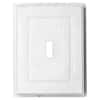 Novik 5.94 in. x 7.56 in. White Polypropylene Mini Mounting Block for ...