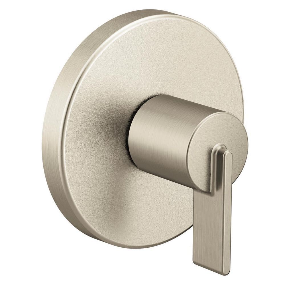MOEN Cia 1-Handle Wall Mount Valve Handle in Brushed Nickel (Valve Not ...