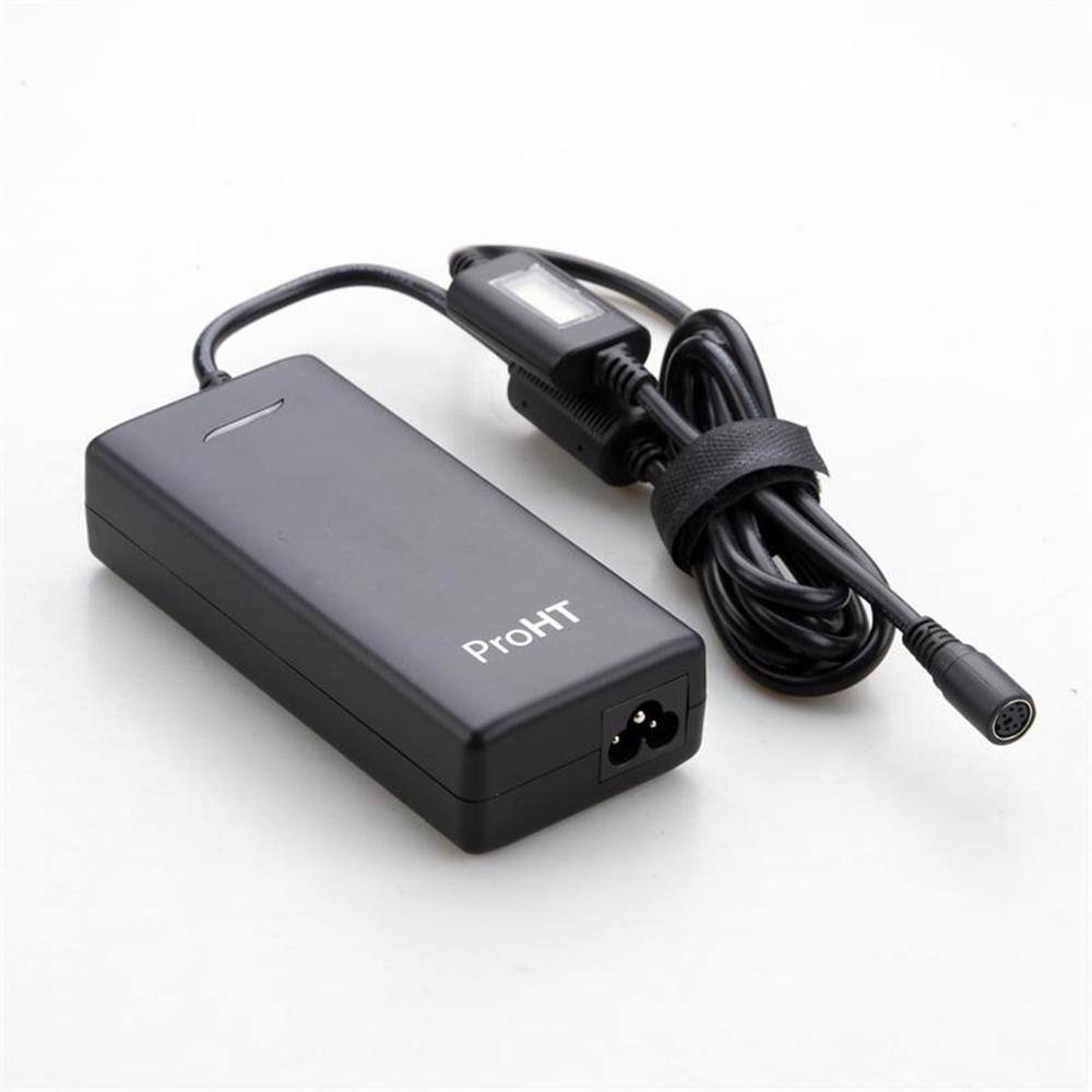 ProHT Slim 120-Watt Gaming Universal Laptop AC Adapter with LCD Display ...