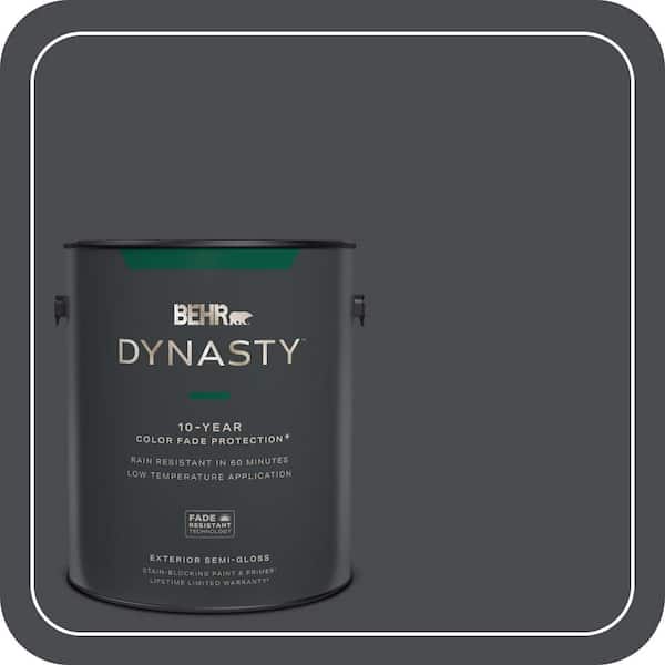 BEHR DYNASTY 1 gal. #N500-7 Night Club Semi-Gloss Exterior Stain ...