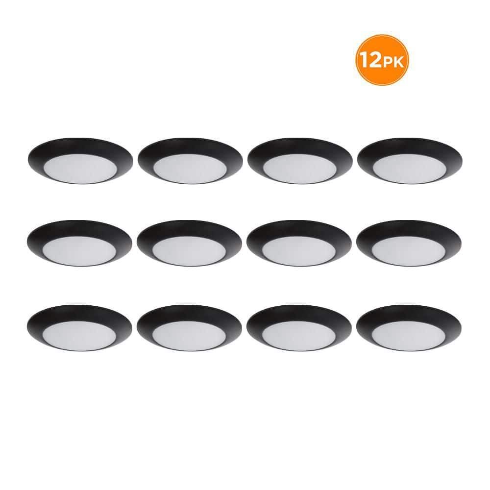 Reviews for Commercial Electric 12-Pack 8 in. LED Surface Mount ...